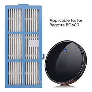 6Pcs Sweeper Filter Set Air Sweeper Filter Set Replacement Parts for Bagotte BG600 Accessories