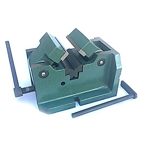 HHIP 3900-1720 Horizontal Vertical Machine Vise for Holding Shafts and Round Parts, 4"
