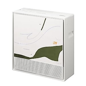 COWAY Air Purifiers for Home Large Room Up to 1,763 ft², Washable Pre-Filter and True HEPA Filter for Smoke, Allergies, Pet Dander, Odor, AQI, Smart & Rapid Mode, Timer, 3yr Warranty, 250ART(VS)