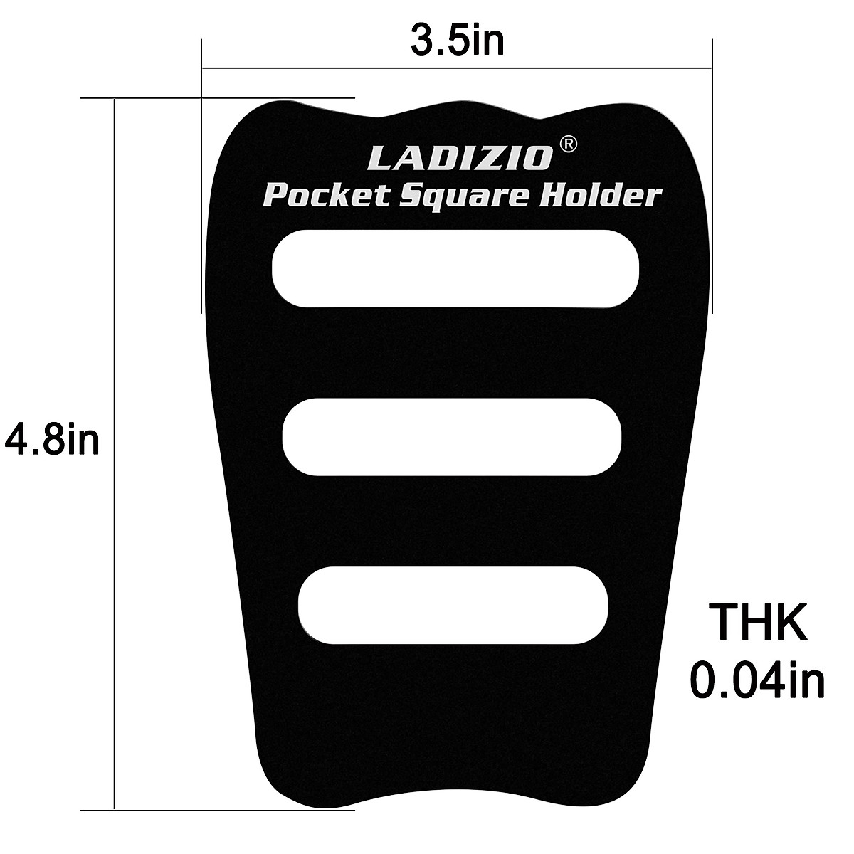 LADIZIO Pocket Square Holder, Pocket Squares for Men, Accessories for Men’s Square Scarf, Suits, Tuxedos, Vests and Dinner Jackets 1/2/3/5/8 Pack Assorted