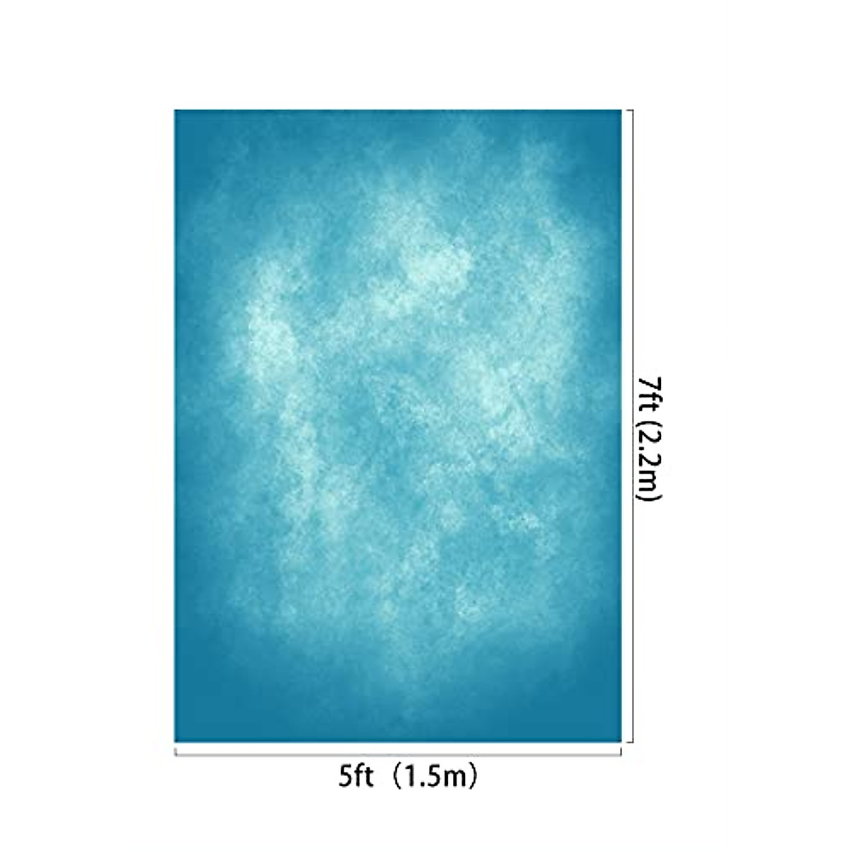 Kate 1.5x2.2m Blue Portrait Backdrops Abstract Blue Photography Backgrounds Vintage Backdrops