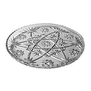 Anchor Hocking Prescut Clear Glass (13 1/2" Cupped-Edge Torte Plate)