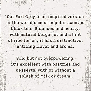 Allegro Tea Organic Earl Grey Tea Bags, 20 Count