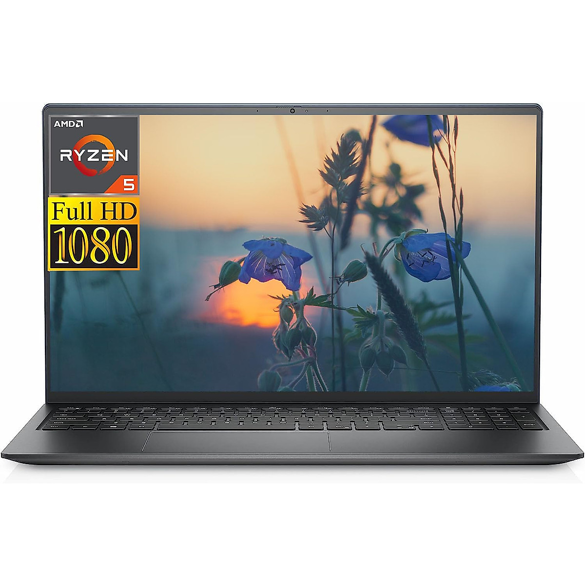 Dell 2023 Newest Inspiron 15 3525 Laptop, 15.6" FHD Display, AMD Ryzen 5 5500U Processor up to 4GHz, 16GB RAM, 512GB SSD, AMD Radeon Graphics, Wi-Fi, Bluetooth, Windows 11 Home