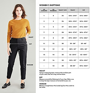 Dockers Women's Slim Fit High Rise Jean Cut Pants, Lucent White, 26