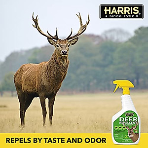 Harris Deer Repellent, Long Lasting Ready to Use Plant Safe Formula, 32oz