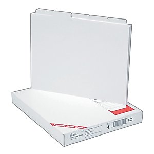 Avery Copier Tab Binder Dividers, 5 White Tabs, Unpunched, 30 Sets (20405)