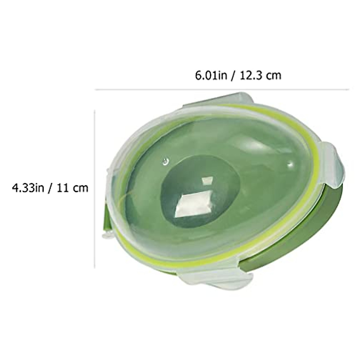 OSALADI Avocado Keeper Avocado Storage Saver Holder Fruit Container Seal Organizer to Keep Your Avocados Fresh for Days