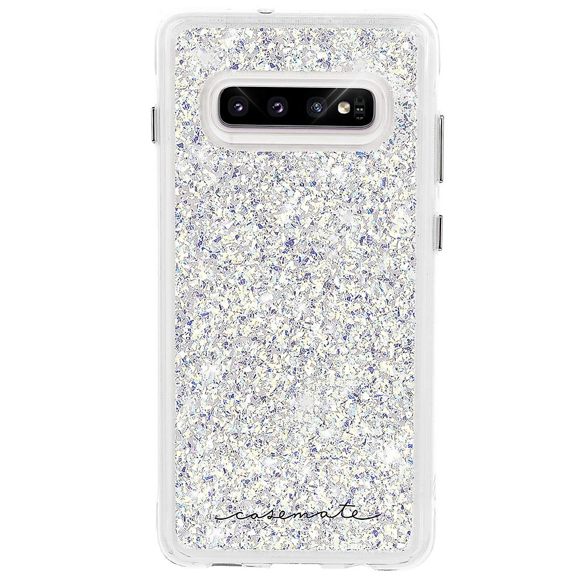Case-Mate Samsung Galaxy S10 Case - 6.1' Twinkle Diamond - 10ft Drop Protection with Wireless Charging - Luxury Bling Glitter Case for S10 5G - Lightweight, Anti Scratch, Shock Absorbing Materials