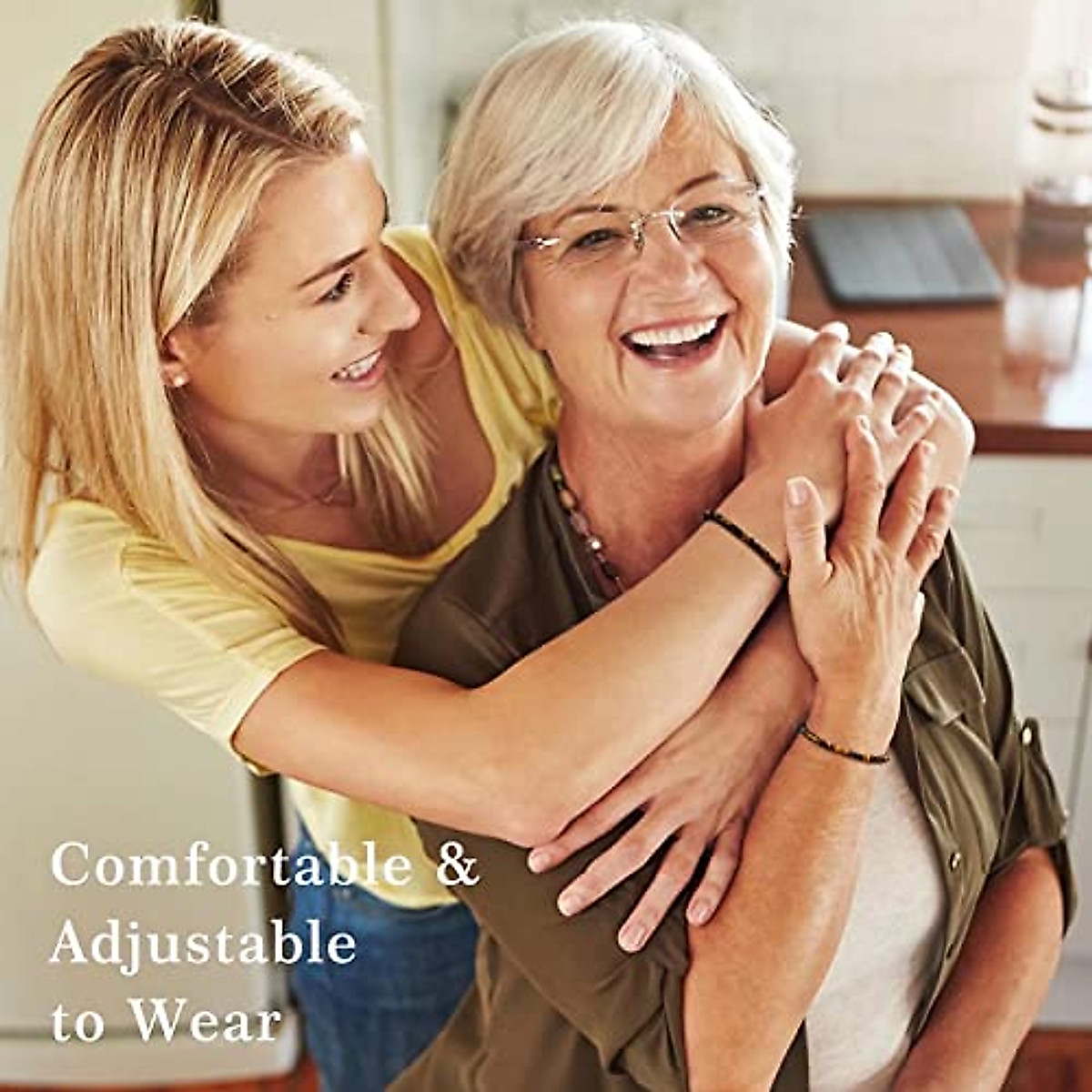 Believe Bracelets Morse Code Bracelets Gifts, Tiger Eye Beads Lava Rock Bracelets Morse Code Bracelets for Women Best Friend Friendship Gifts Inspirational Funny Birthday Gifts for Women Teen Girls