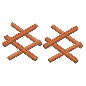 Milisten 4 Sets Kalimba Pillow Thumb Piano Wooden Bridge Wooden Kalimba Bridge Replacement Bridge for Thumb Piano Thumb Piano Replace Accessory Kalimba Small Accessory Solid Wood Tool