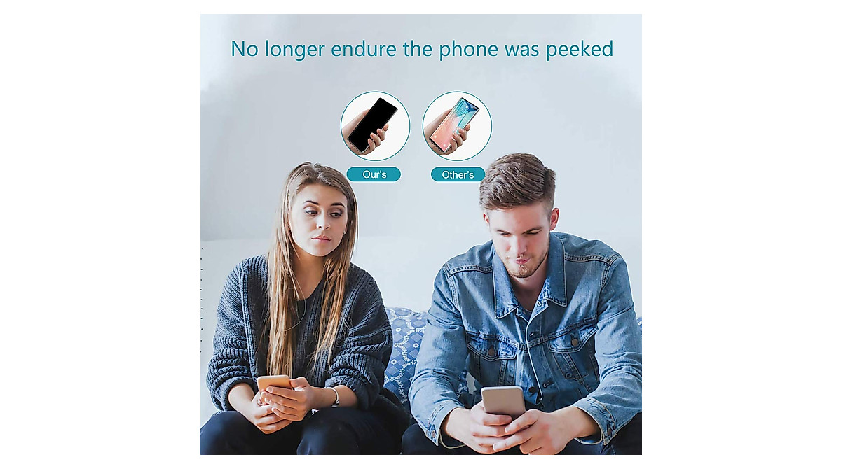 [2 Pack]Galaxy S21 Ultra Privacy Screen Protector Support Fingerprint ...