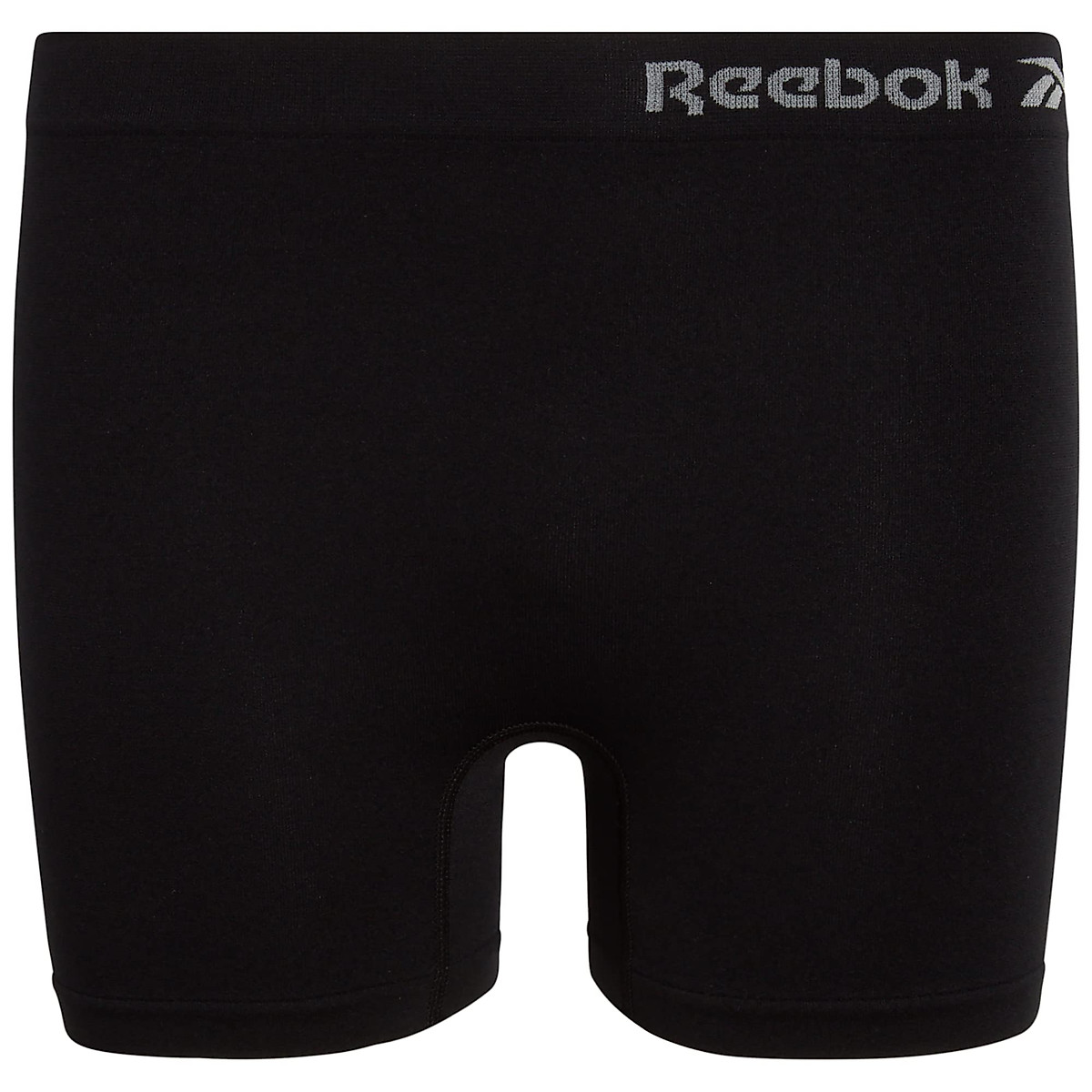 Reebok Girls' Underwear - Seamless Cartwheel Shorties (4 Pack), Size 12-14, BlackGreyCharcoalSpacedye