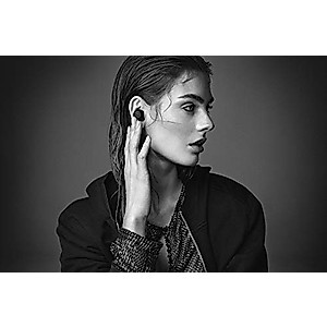 Kygo Life E7/900 | Bluetooth Earbuds with Charging Case, IPX7 Waterproof Rating, Built-in Microphone, Autopairing with Comply Foam Tips (Black)