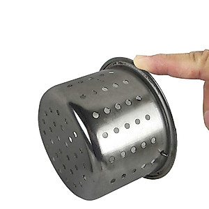 Talea SUS304 Stainless Steel Deep Sink Strainer Inner Basket QS197C010 Replacement For Kitchen Drainer