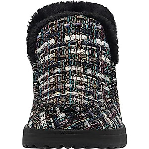 Hey Dude Women's Denny Shoe, Confetti Black, 10 M