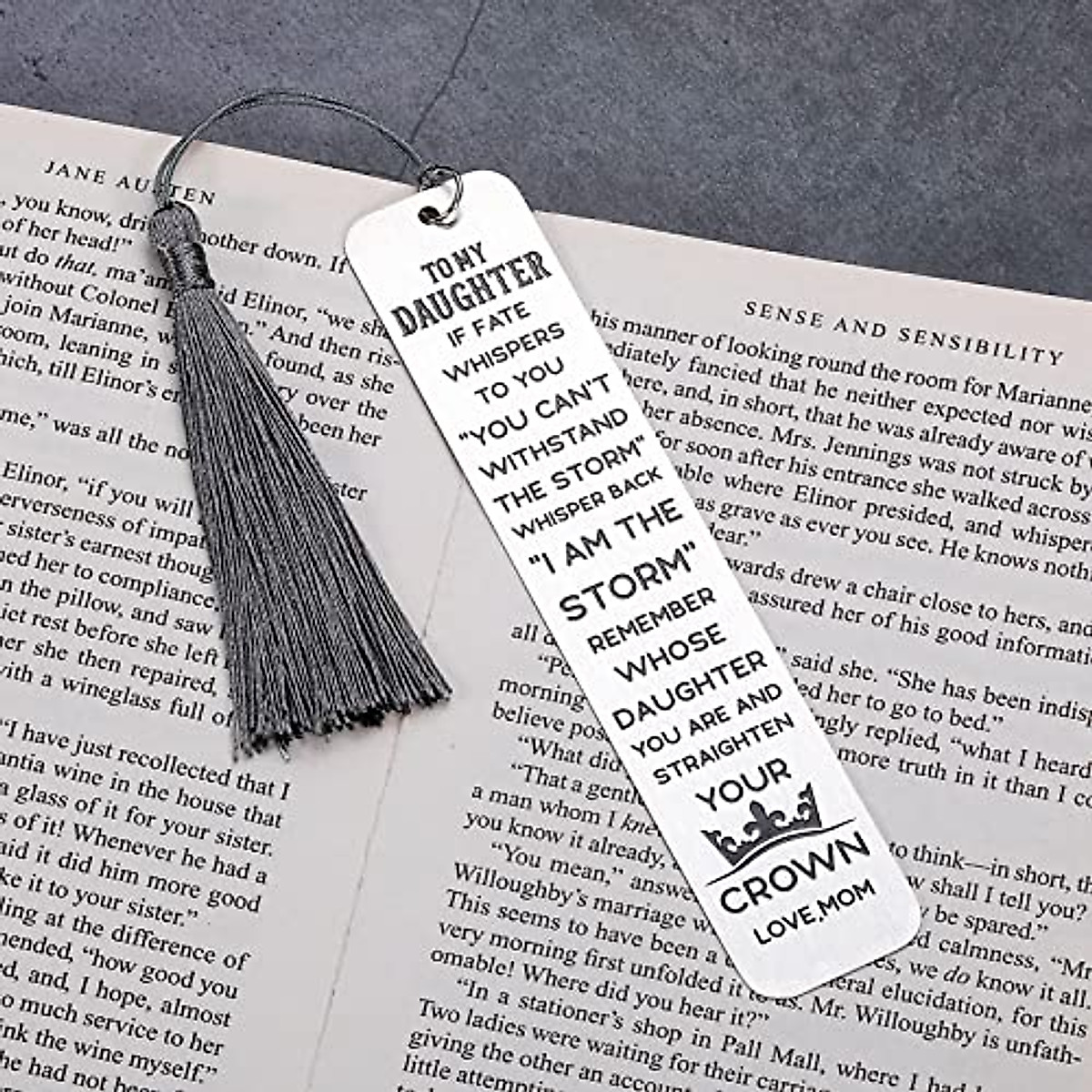 Stocking Stuffers for Her Teenage Girls Daughter in Law Granddaughter Graduation to My Daughter Gifts from Mom Inspirational Gifts Bookmark Christmas Birthday Gifts New Job Gifts Growing Up Girls