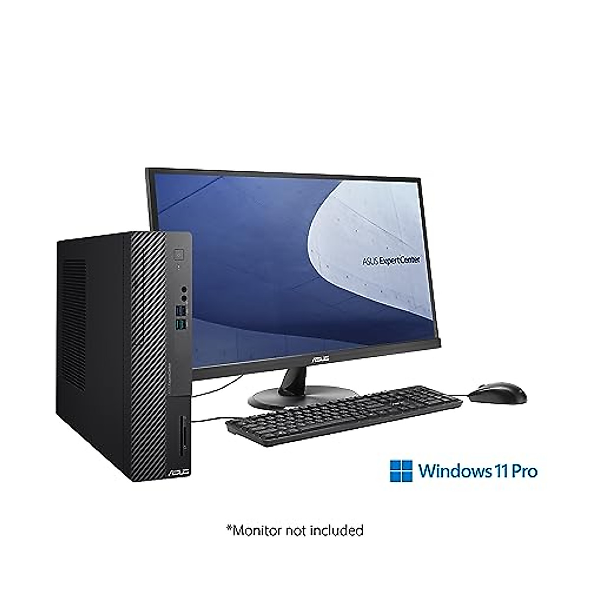 ASUS ExpertCenter D5 Small Form Factor Desktop PC, Intel Core i7-13700, 16GB DDR4 RAM, 1TB PCIe SSD, Windows 11 Pro, Black, D500SE-AH704