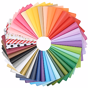 400 Sheets Tissue Paper Bulk for Gift Bags, 40 Assorted Colored Tissue Paper for Crafts, Multicolor Tissue Paper for Gift Wrapping, Small Business Packaging, Art Tissue Paper 8 x 11.5