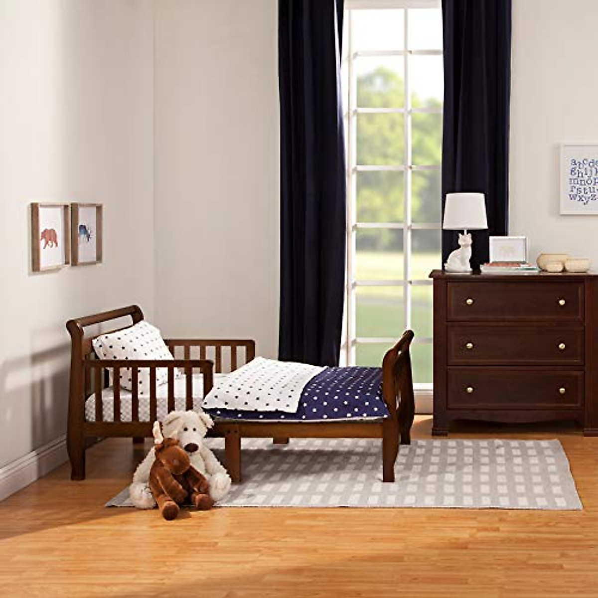 DaVinci Sleigh Toddler Bed in Espresso