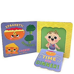 Sip, Chew, Yum: Chunky Lift-a-Flap Board Book (Busy & Bright Baby)