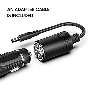 KFD DC Adapter Fridge Car Charger for Alpicool Dometic ARB ICECO Setpower JoyTutus Rockpals Aspenora Ausranvik AstroAI Kalamera Portable Refrigerator Car Freezer Cooler Cigarette Lighter Plug