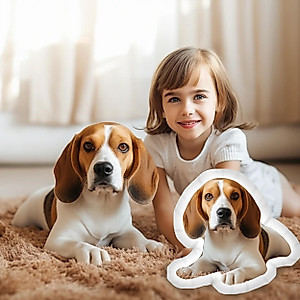 Custom Dog Pillow Custom Pet Pillow Pet Memorial Dog Pillow Personalized Photo Pillow Pet Portrait Double Side Printing(12in)