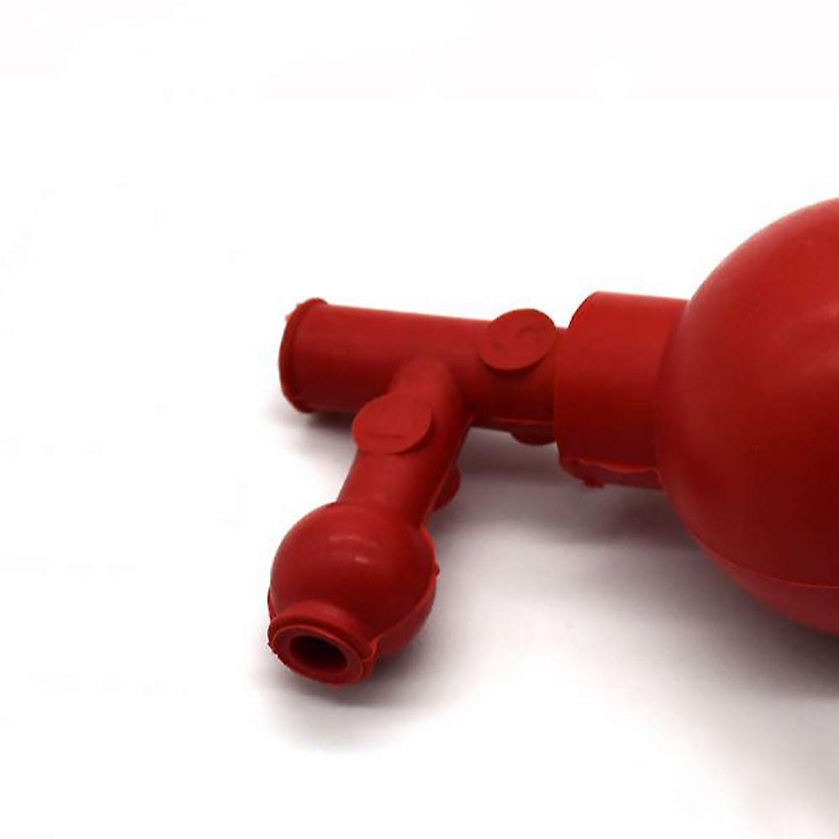 LabZhang 2 pcs Lab Pipette Filler Bulb 3 Valves Natural Rubber Pipets 5.4cm (2.1'') Diameter, 13cm (5.1'') Length