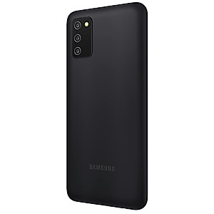 Samsung Galaxy A03S 4G LTE (NOT 5G) 6.5" HD+ Triple Camera 5000mAh Battery, Dual Sim GSM Unlocked Global 4G Volte (NOT VERIZON/Boost) International Model A037M/DS (Black, 32GB)