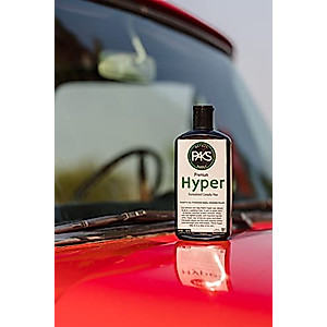 Paks Hyper Carnauba Auto Wax | Thick Professional Grade Cleaner Wax | Long Lasting UV Protection | Applicable By Machine or By Hand | Finnish Enhancer | Luminous Reflective Gloss | Anti Corrosion Sealant | Safe For All Paint Colors| Supreme Paint Protecti