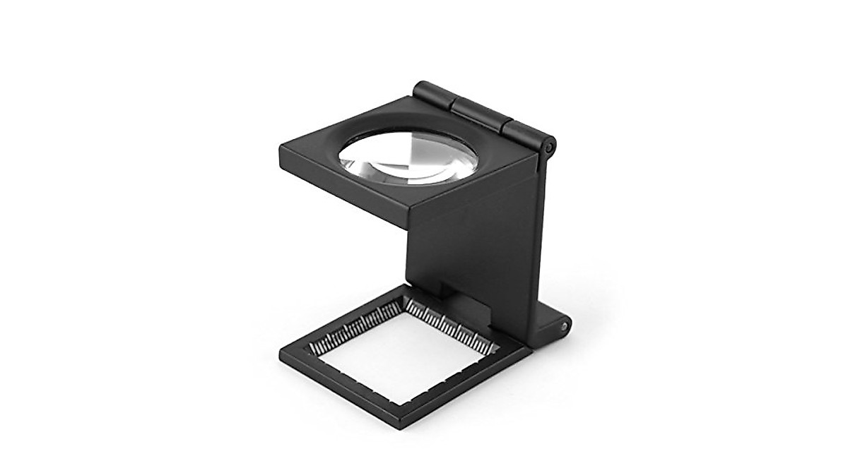 Precision 10X Folding Magnifier w/ Scale | Yosoo 28mm