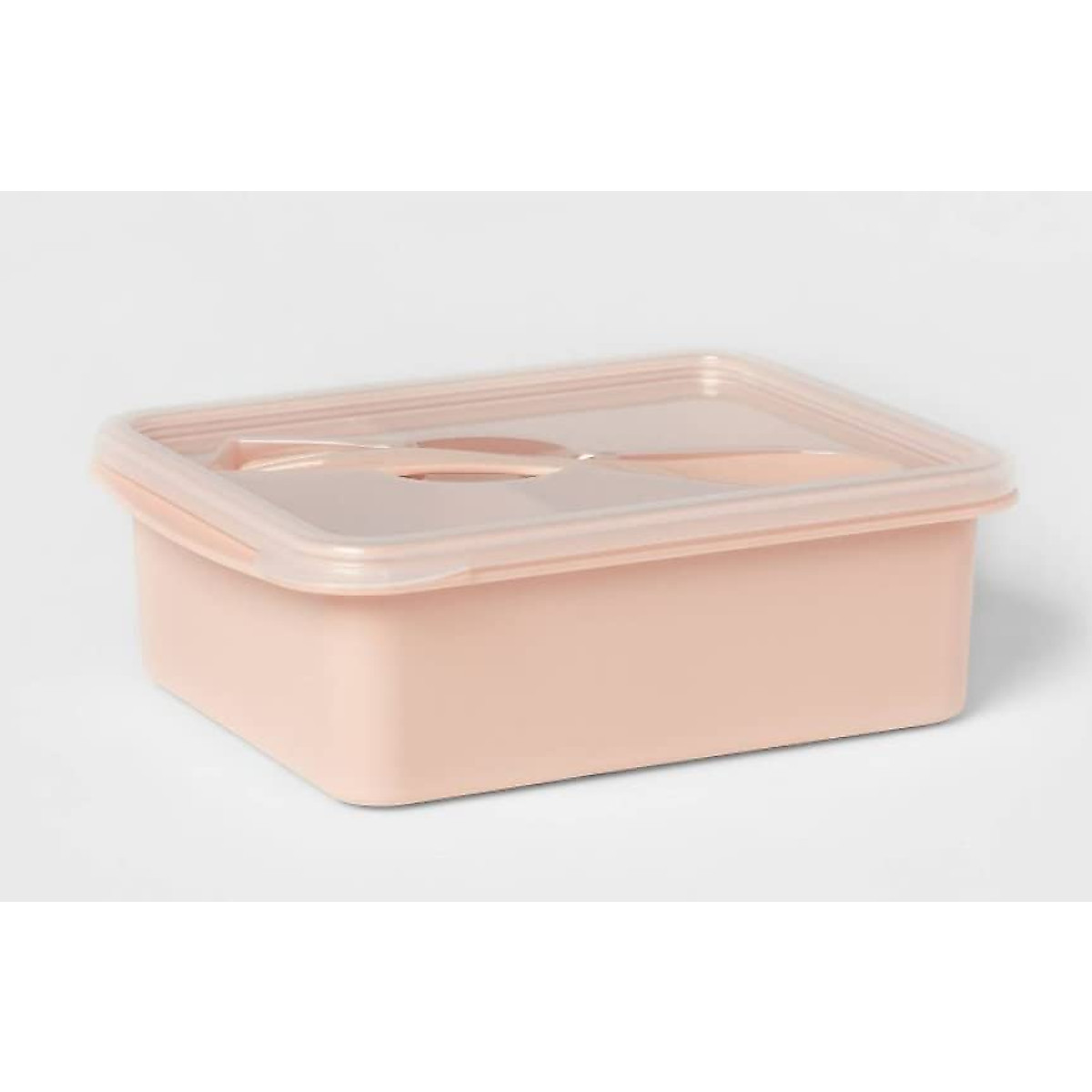 Bento Box with Utensil BPA Free (pink)