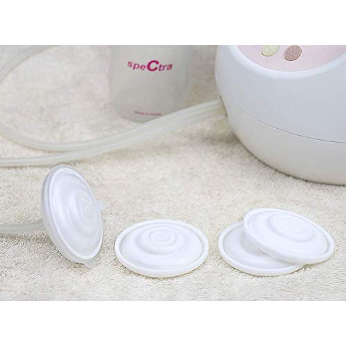 PumpMom Replacement Silicone Membrane, for Spectra S2 S1 and 9 Plus Breastpump Backflow Protector and Maymom Backflow Protectors, Not Original Spectra S2 Accessories or Spectra Pump Parts (4pc)