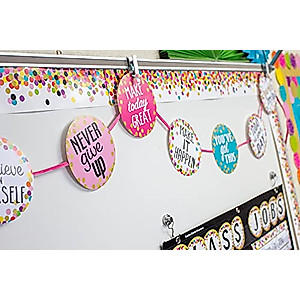 Confetti Positive Sayings Accents (8890)