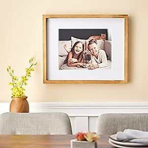 MICHAELS Bulk 6 Pack: Natural Walnut Stain 11”; x 14”; Frame with Mat, Home by Studio Décor®