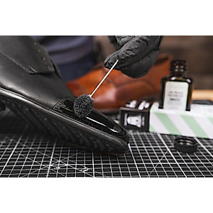 Angelus Leather Dye - Flexible Leather Dye for Shoes, Boots, Bags, Crafts, Furniture, & More 3oz (Dark Brown)