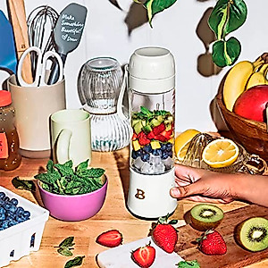 Beautiful Portable Blender,by Drew Barrymore, 70 Watts, 18.5 OZ (White Icing)