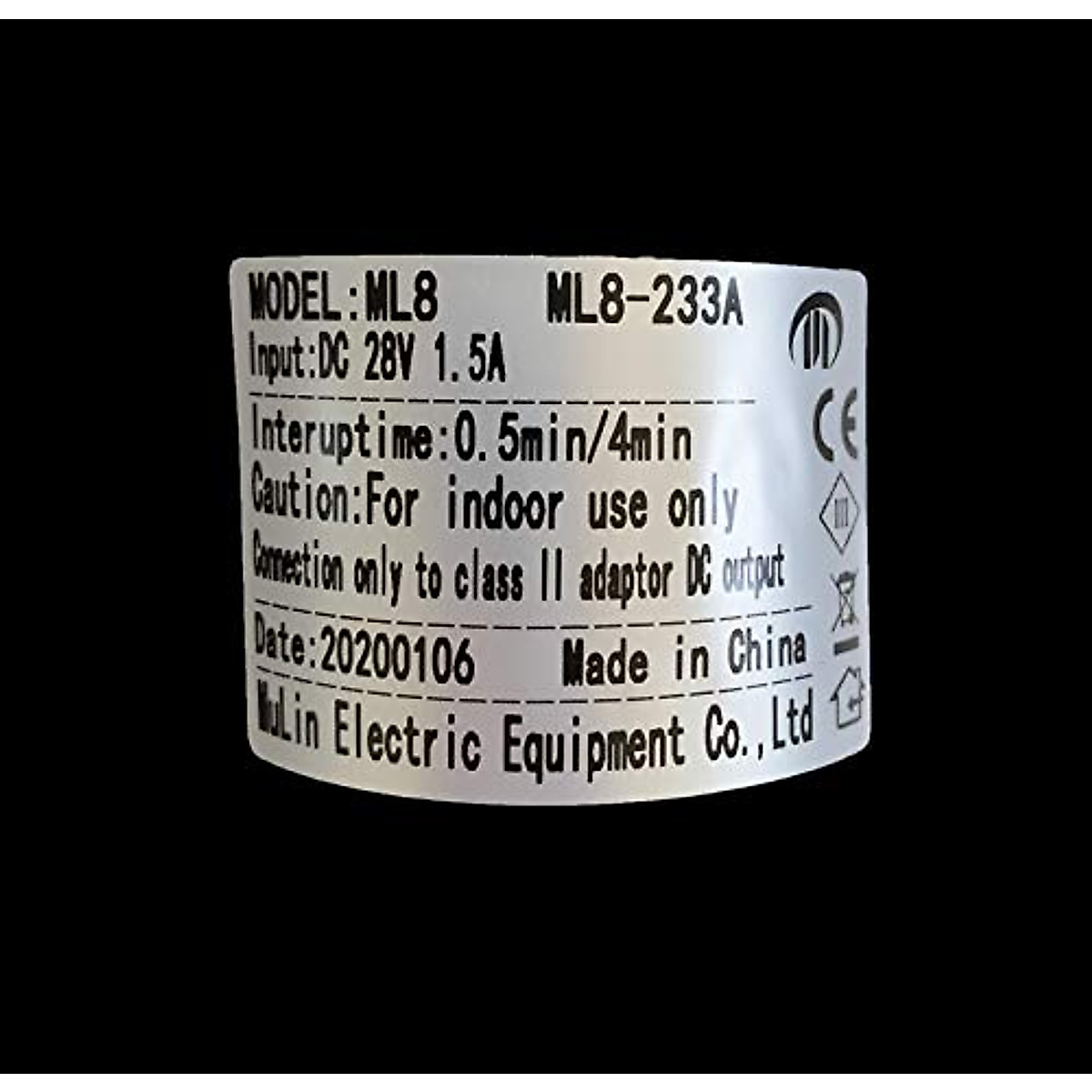 Mulin Power Recliner Motor Replacement with Cord Model ML8-233 ML8-233A Linear Actuator for Sofa Lift Chair Couch Massage Seat Bed