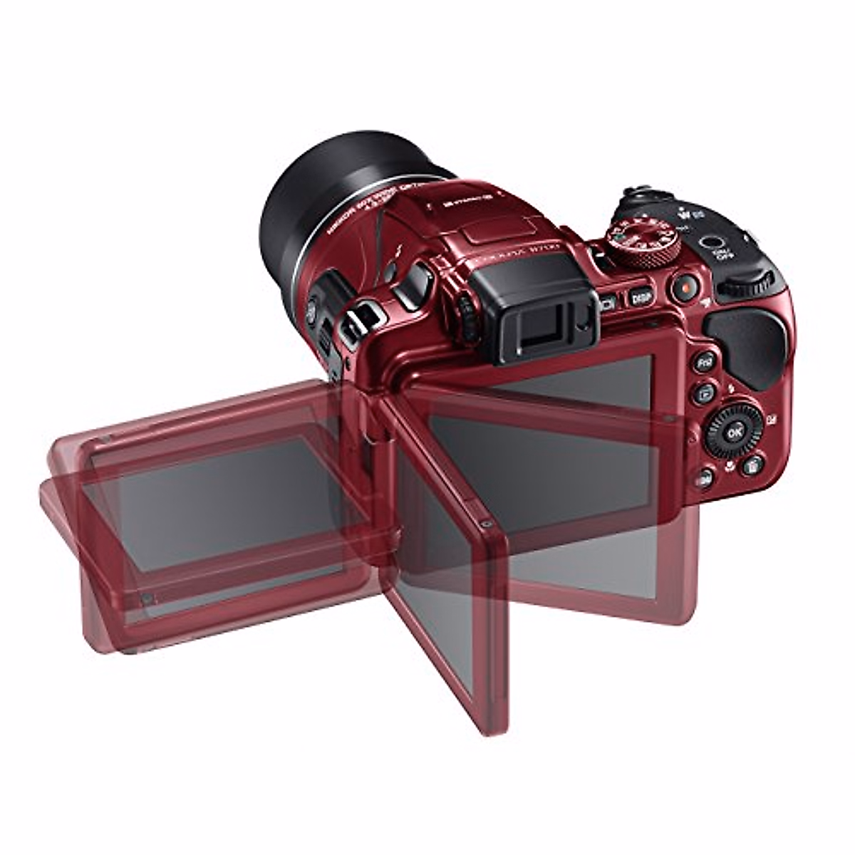 Nikon DIGITAL CAMERA COOLPIX B700 Optical 60 times zoom 20,290,000 pixels RED B700RD [Camera](Japan Import-No Warranty)