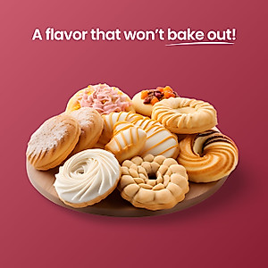 Lorann Oils Buttery Sweet Dough Bakery Emulsion: Authentic Sweet Dough Taste, Ideal for Amplifying Sweet Bready Notes in Baked Goods, Gluten-Free, Keto-Friendly, Sweet Dough Flavoring Essential