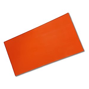 Jantz USA G10 Liner/Spacer, Orange, 1/32" Thick, 5" x 10" Sheet