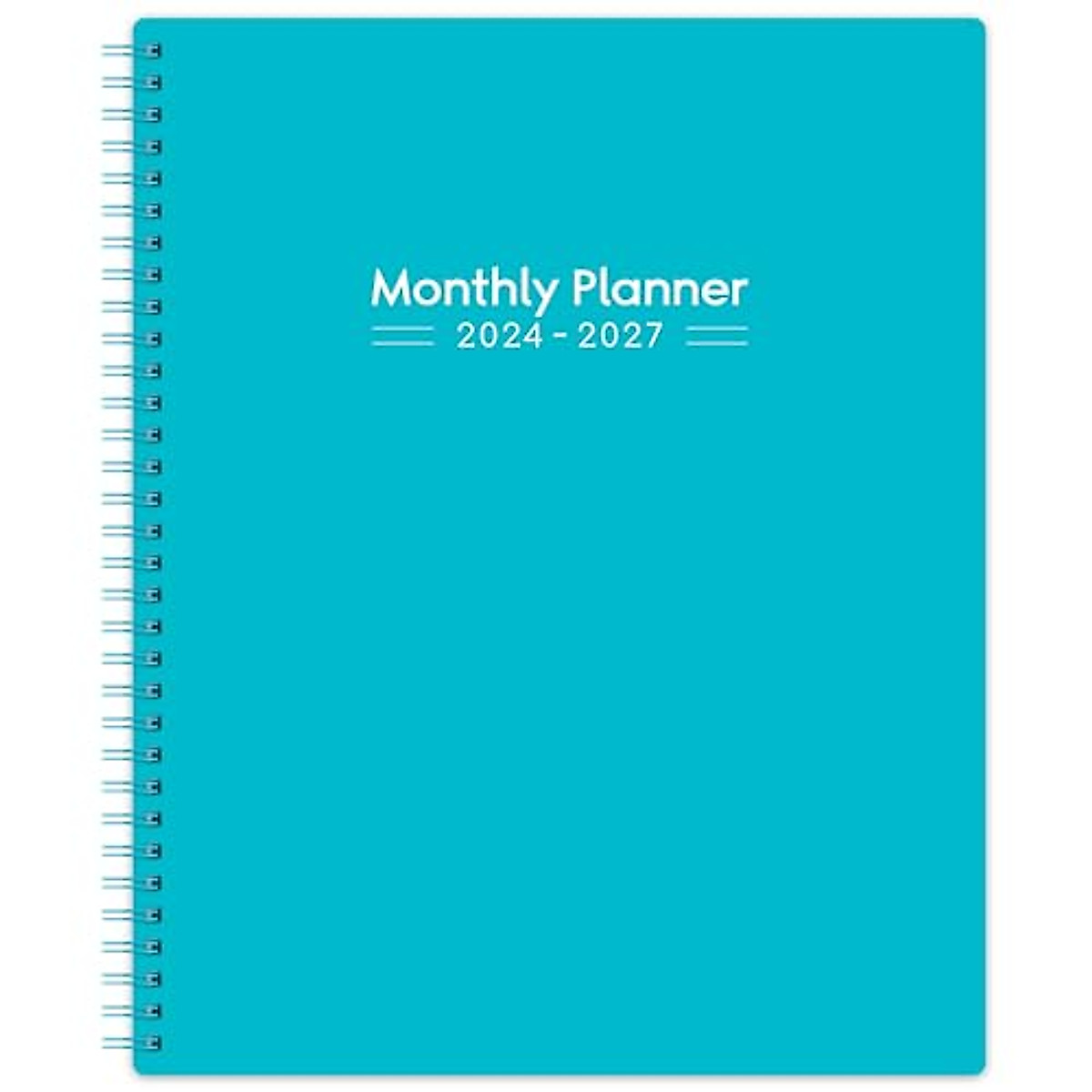 2024-2027 Monthly Planner/Monthly Calendar - 3 Year Monthly Planner 2024-2027, JUL 2024 - JUN 2027, 9" x 11", 36 Monthly Planner + Pocket - Teal