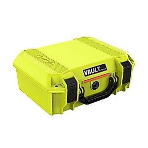 Vault by Pelican - V200 Multi-Purpose Hard Case with Foam (Bright Green)