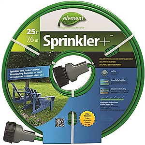 Swan Hos wan Eltecv025 Element Sprinkler Hose, 25' (1), Green