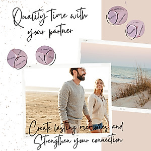 Lavender Sophia Date Night dice for Couples - Date dice for Couples Date Night Ideas - 100 Date Ideas for Couples Games Date Night Bucket List - Date Night Games for Couples Games