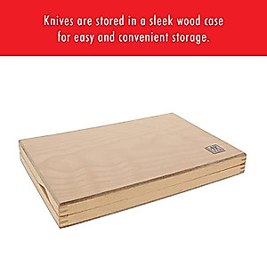 ZWILLING Razor-Sharp Steak Knives set of 8, German Engineered Informed by 290+ Years of Mastery, Silver