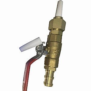 Ceramic Sandblasting Gun, Sand Blasting Gun Kit, Sandblaster Gun with Three 3/32" ID(2.4mm) Nozzle Tip Replacements, Valve Type Sandblaster Gun for Rust Eliminating