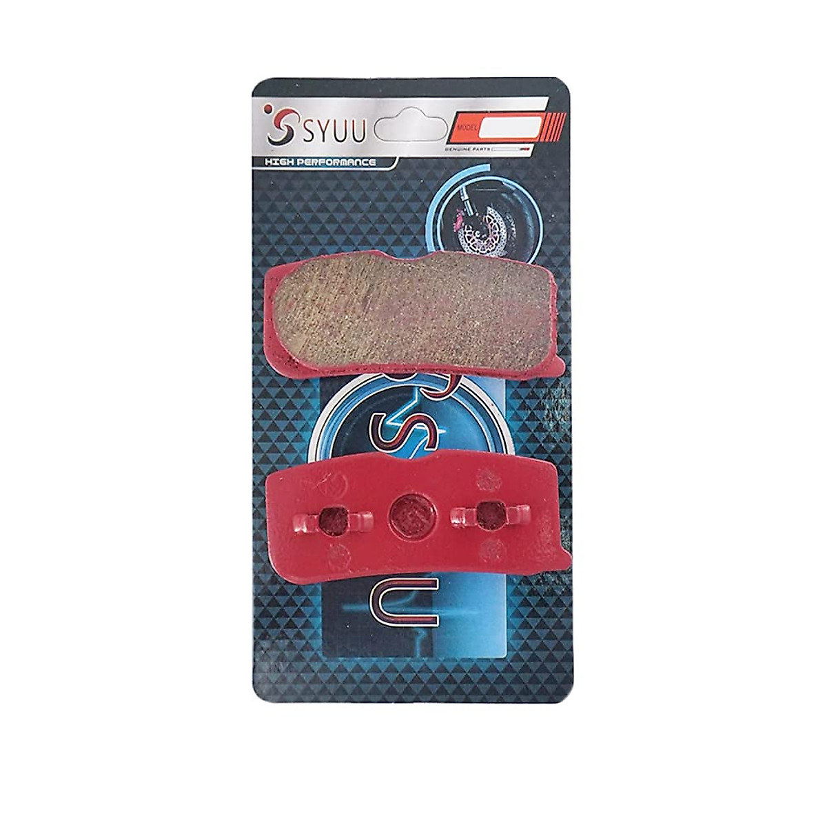 S SYUU Front and Rear Ceramic Brake Pad compatible with Can am Spyder RS SE5/SM5/Phantom Black 08-09 FA474F FA473R