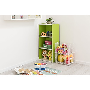 IRIS USA WCO-M Modular Wire Stacking Storage Container, Medium