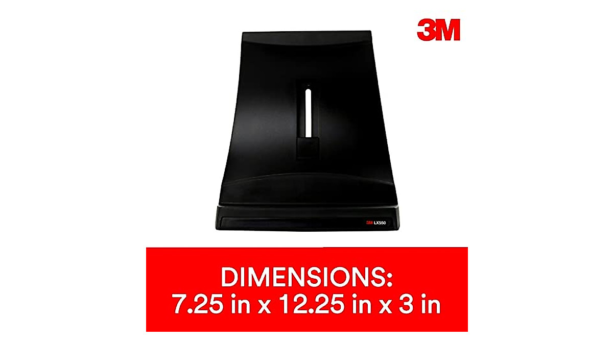 3M Laptop Stand LX550: Raise Screen, Save Space, Reduce Neck Strain
